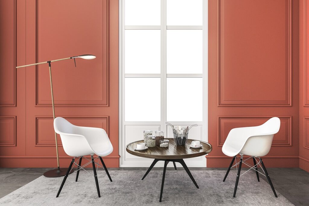 Qué colores combinan con el rojo para decorar una casa