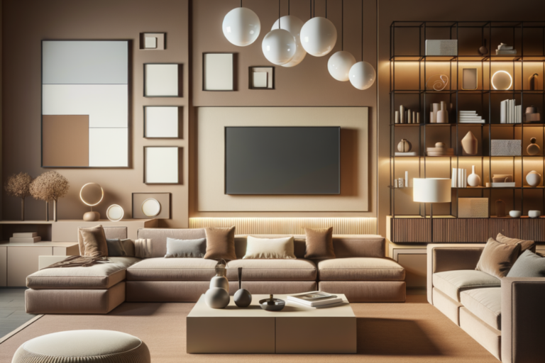 ¿Qué colores combinan con el marrón para decorar una casa?